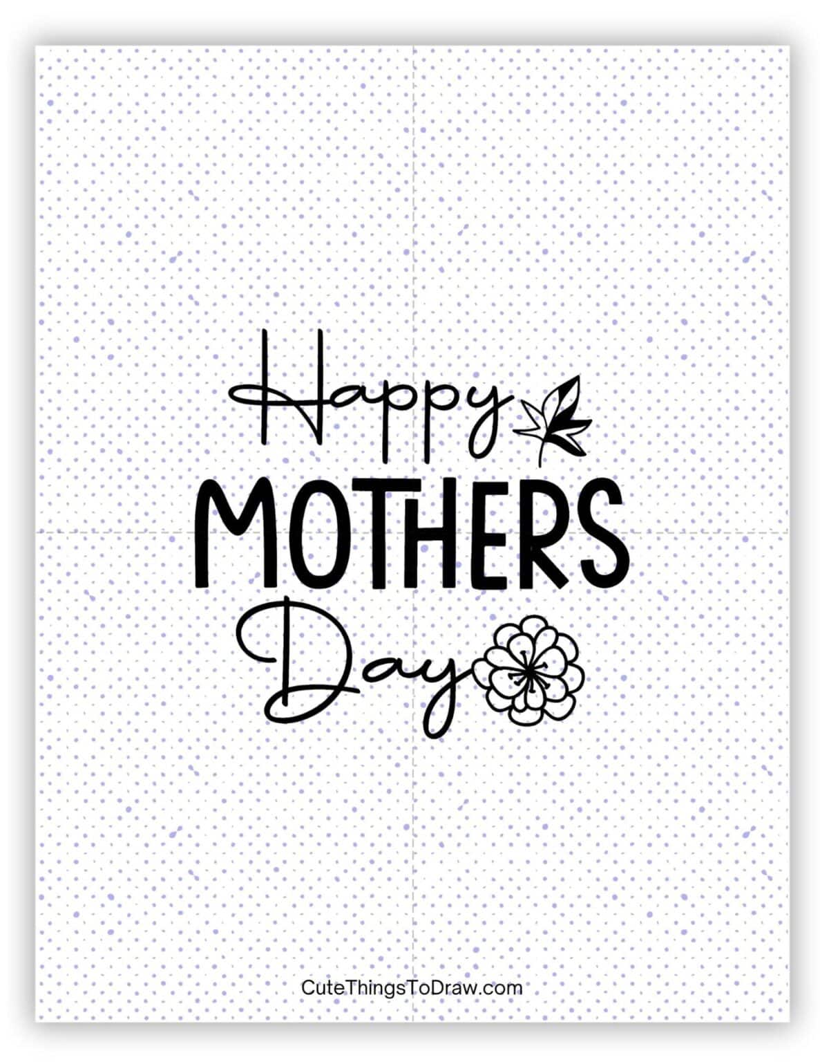 33 Cute Mother's Day Drawing Ideas - Cute Things to Draw