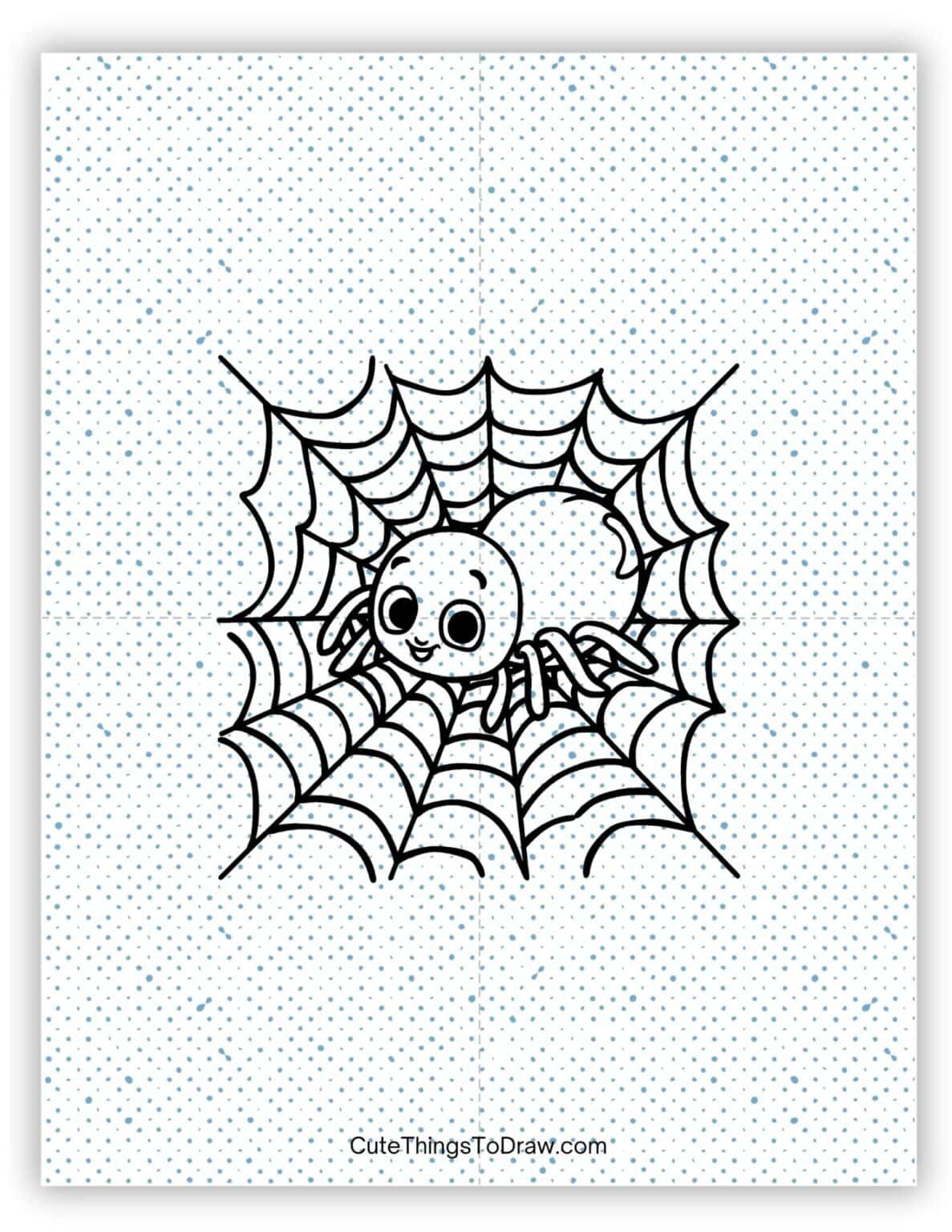 27 Cute Spider Drawing Ideas - Cute Things to Draw