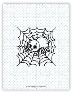27 Cute Spider Drawing Ideas - Cute Things to Draw
