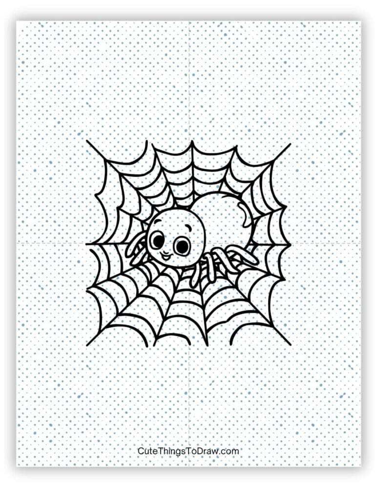 27 Cute Spider Drawing Ideas - Cute Things to Draw