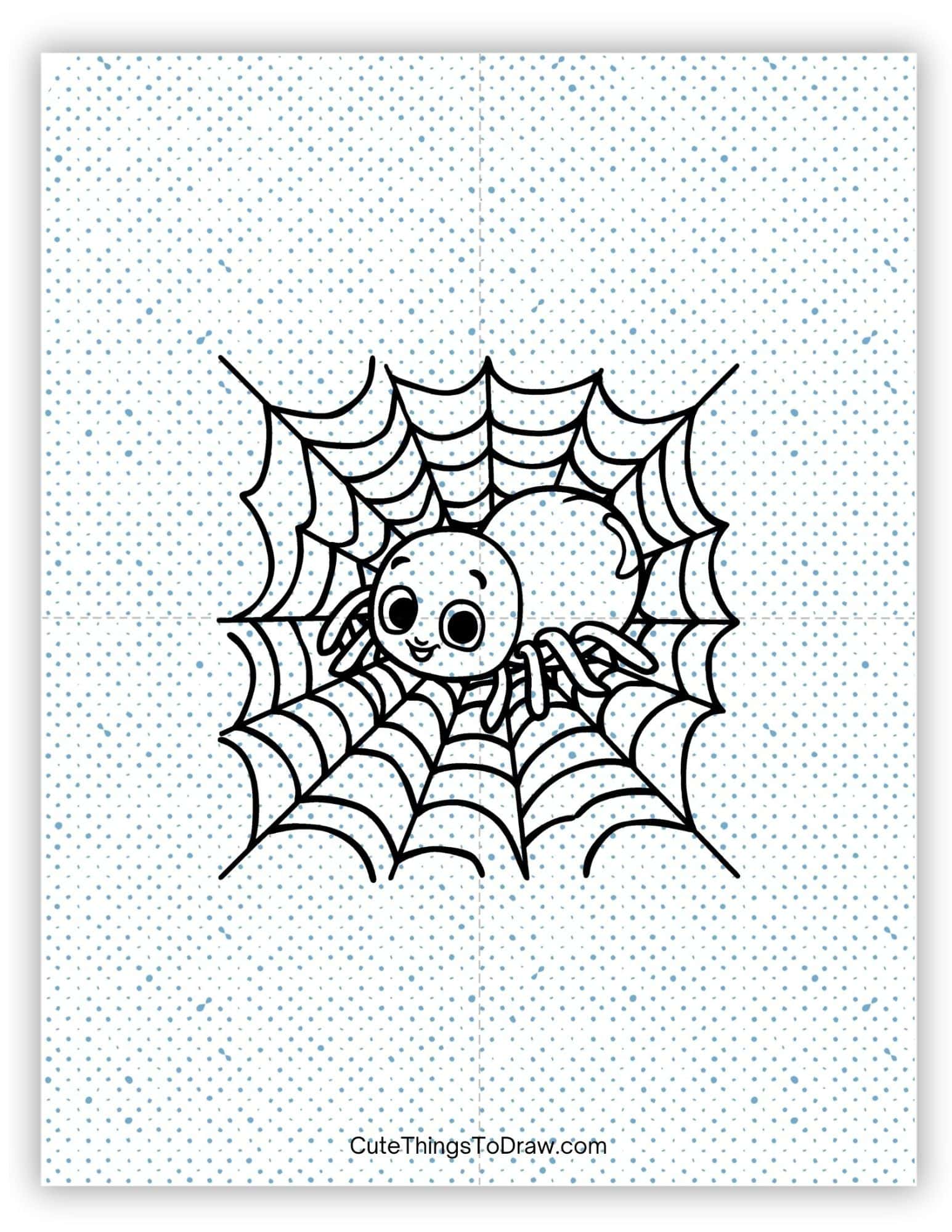 27 Cute Spider Drawing Ideas - Cute Things to Draw
