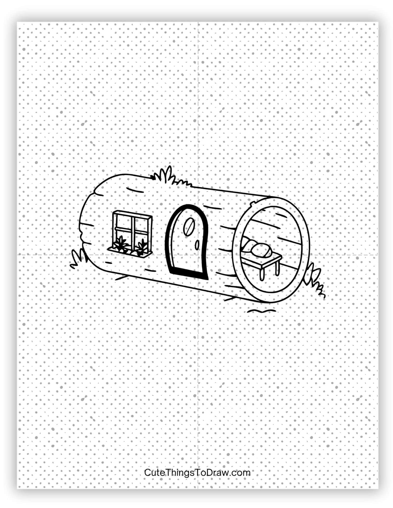 Cute Treehouse Drawing Ideas - Cute Things to Draw