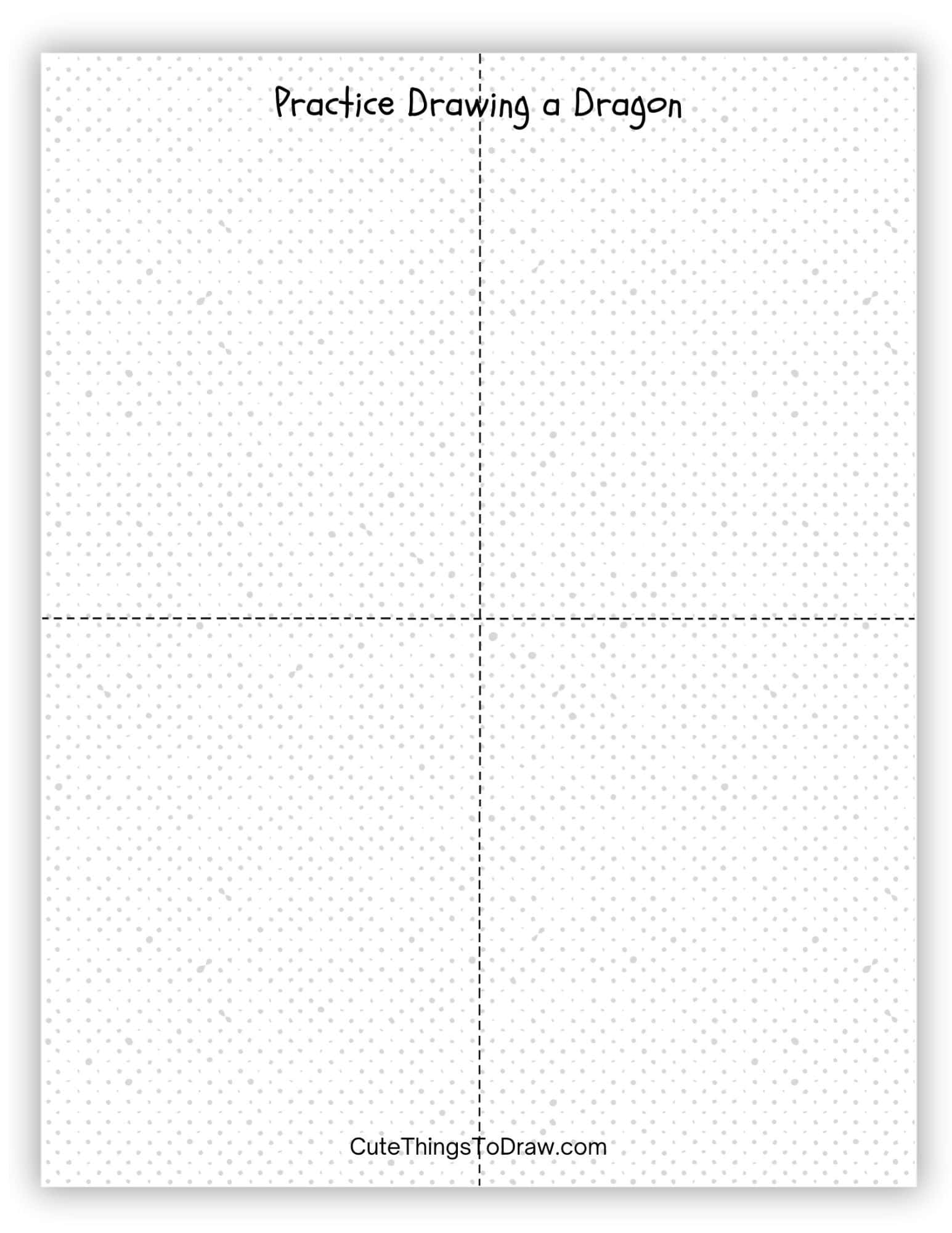 How to Draw a Dragon (Step-by-Step Tutorial) - Cute Things to Draw