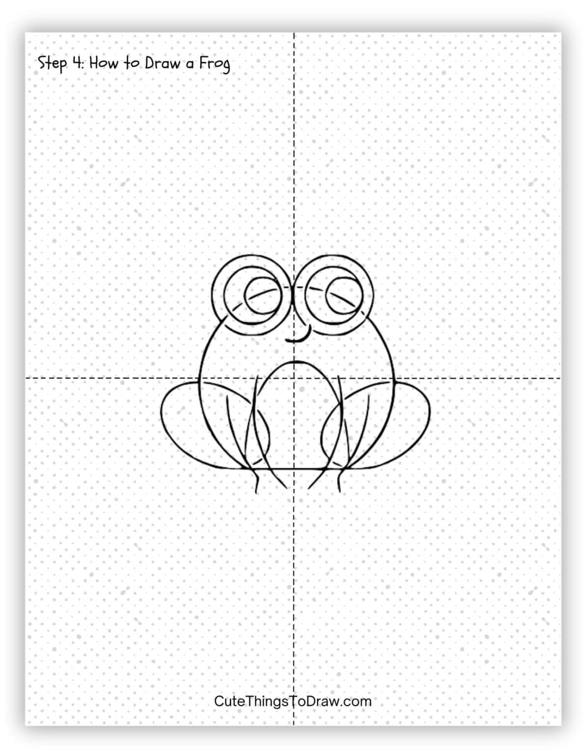 How to Draw a Frog (Step-by-Step Tutorial) - Cute Things to Draw