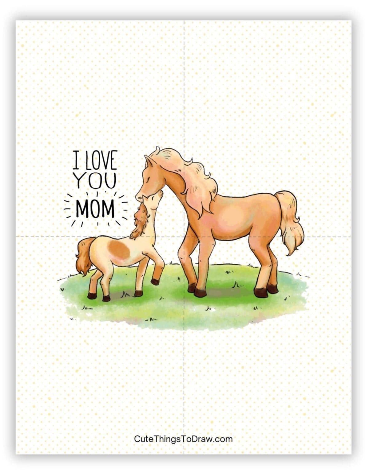 33 Cute Mother's Day Drawing Ideas - Cute Things to Draw