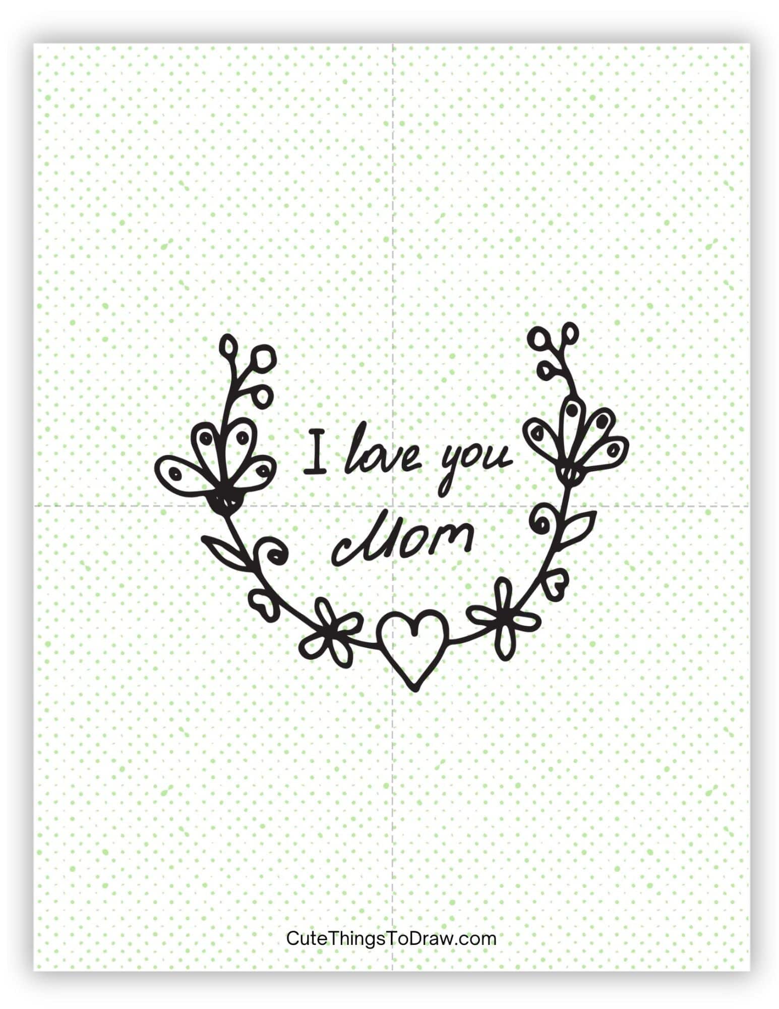 33 Cute Mother's Day Drawing Ideas - Cute Things to Draw