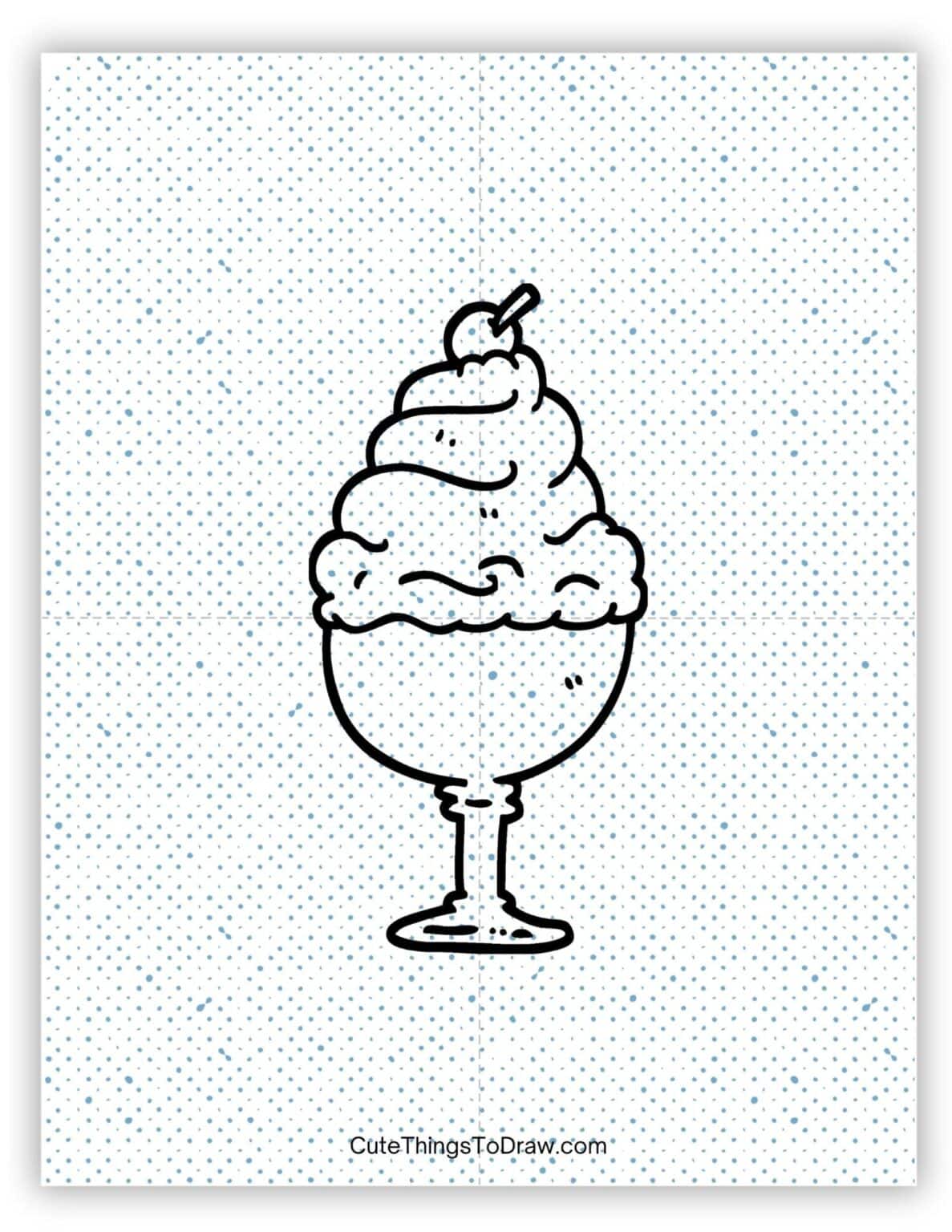 Cute Ice Cream Drawing Ideas - Cute Things to Draw