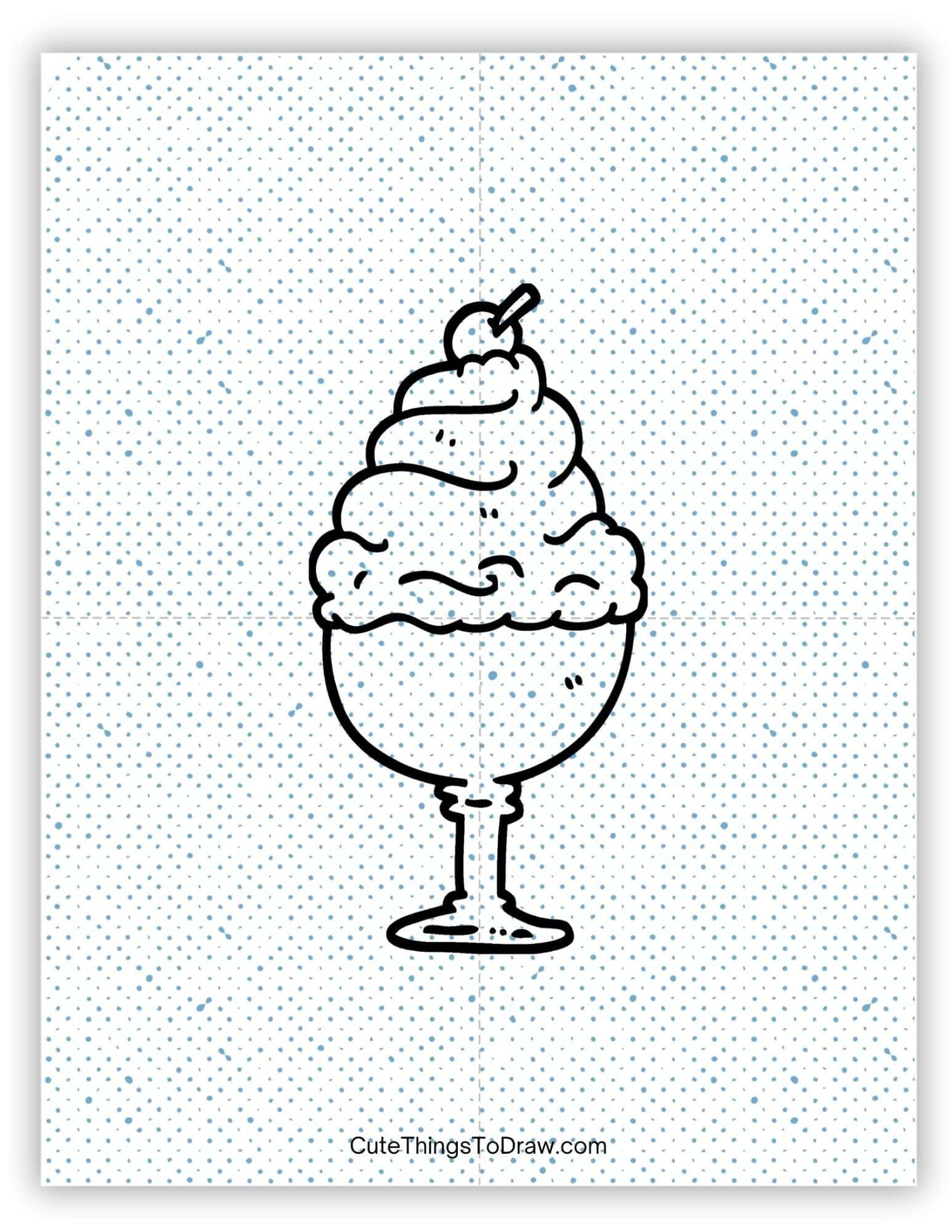 Cute Ice Cream Drawing Ideas - Cute Things to Draw