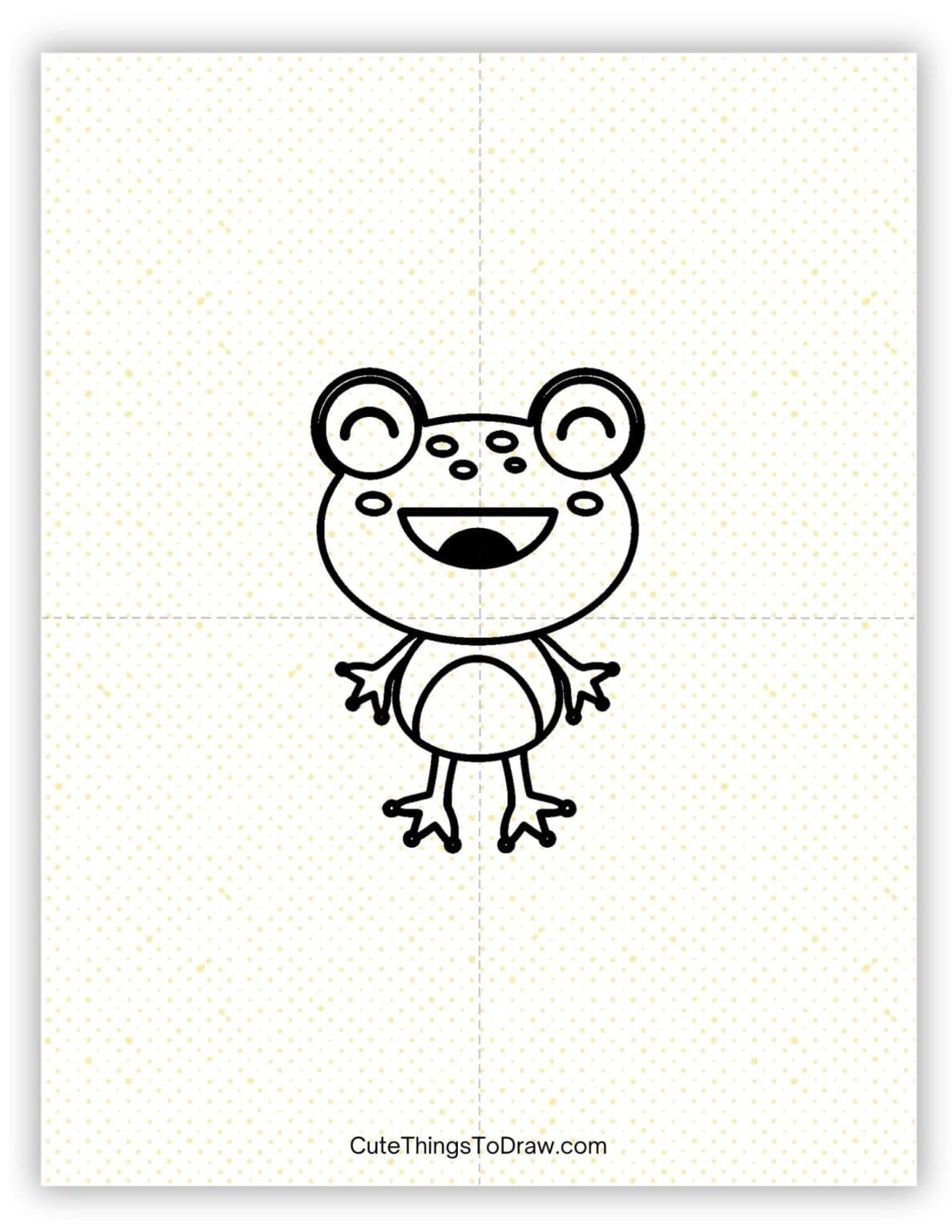 21 Cute Frog Drawing Ideas - Cute Things to Draw