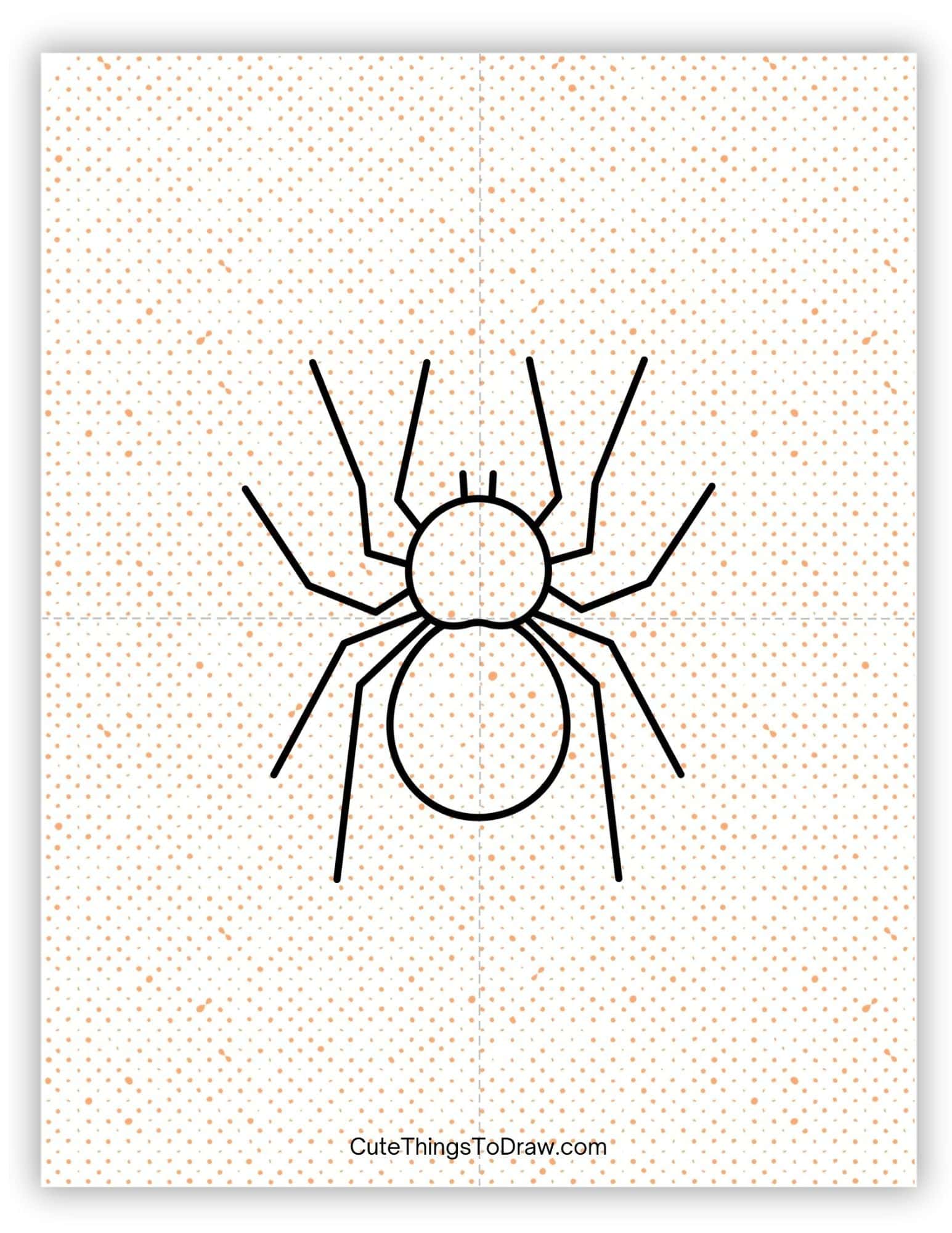 27 Cute Spider Drawing Ideas - Cute Things to Draw