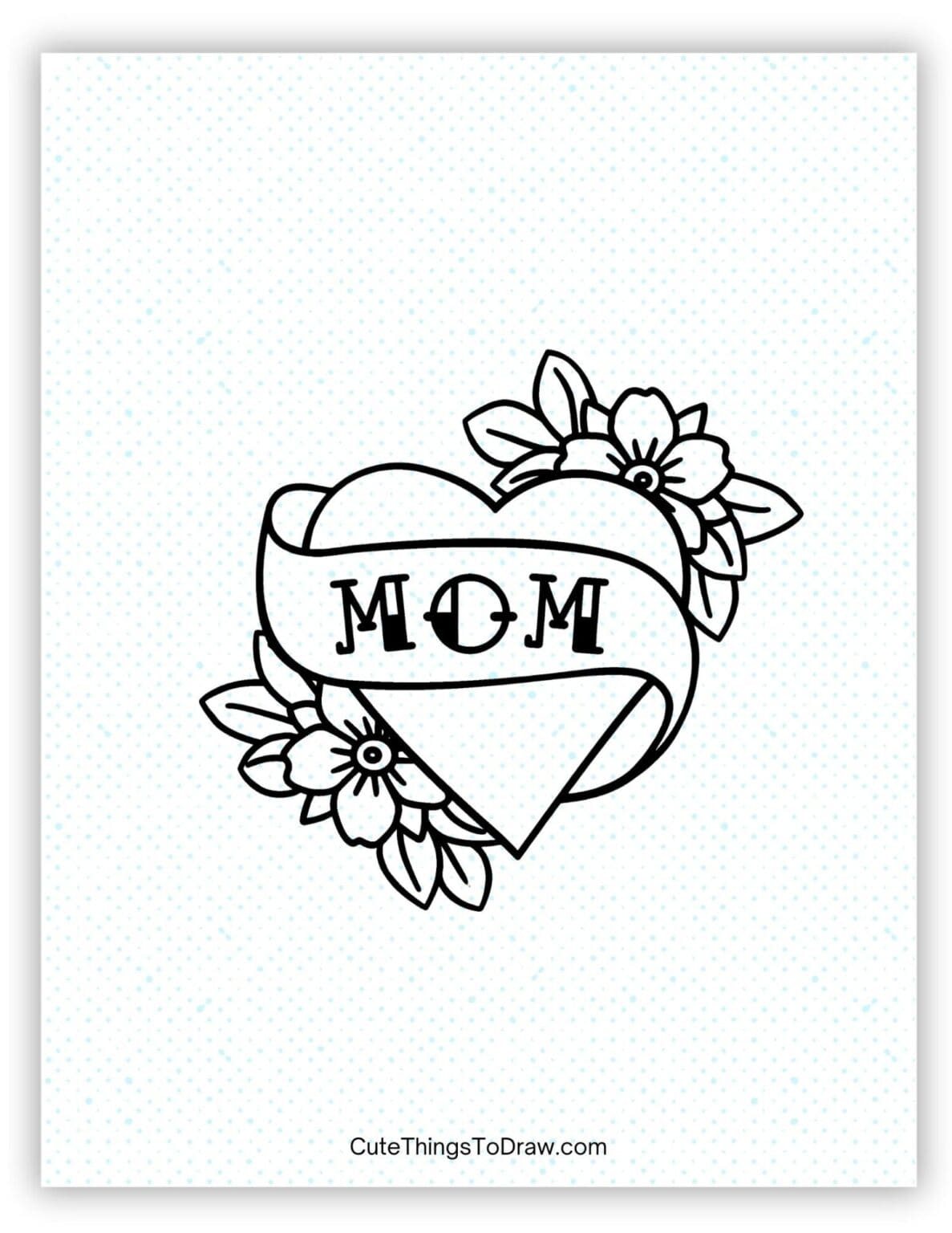 33 Cute Mother's Day Drawing Ideas - Cute Things to Draw