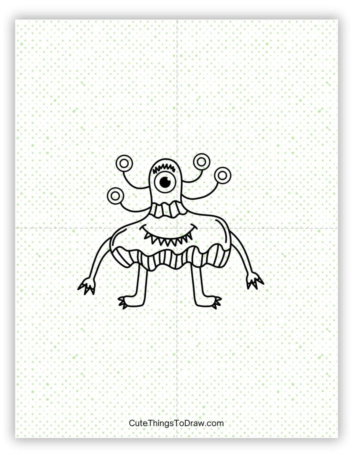 34 Cute Alien Drawing Ideas - Cute Things to Draw