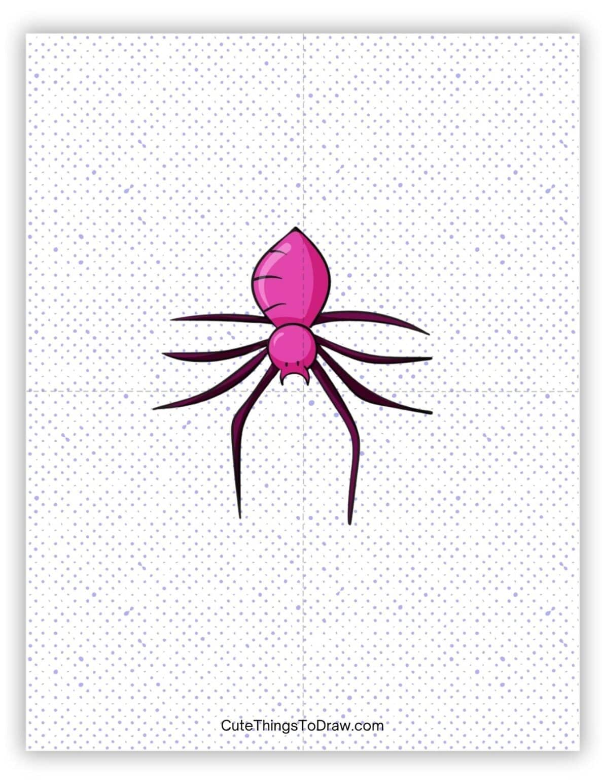 27 Cute Spider Drawing Ideas - Cute Things to Draw