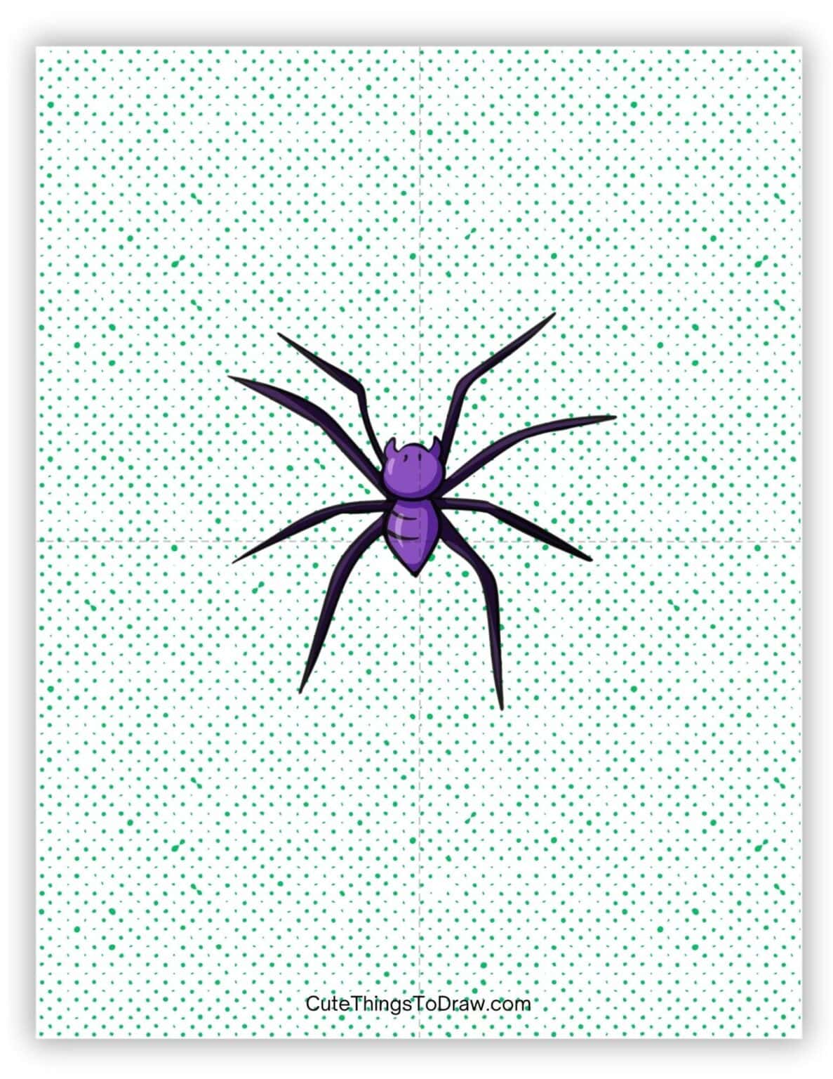 27 Cute Spider Drawing Ideas - Cute Things to Draw