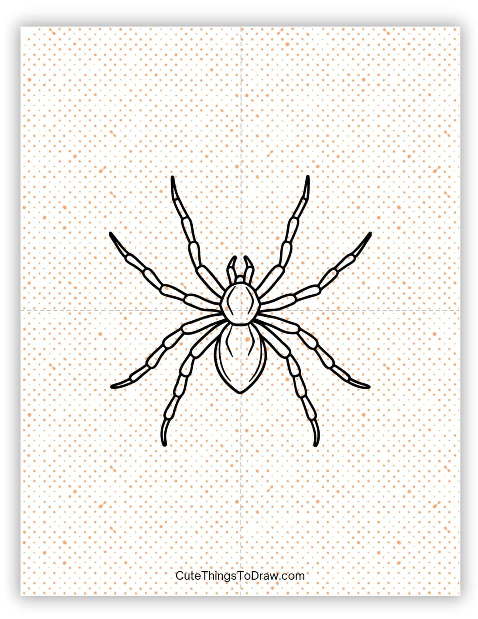 27 Cute Spider Drawing Ideas - Cute Things to Draw