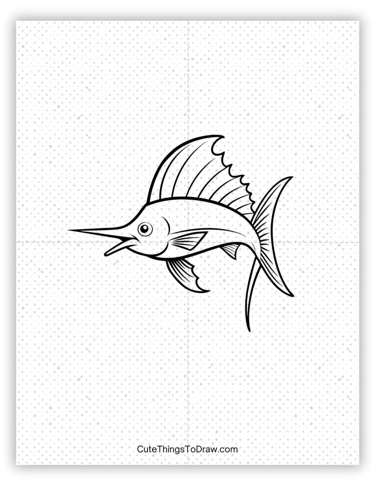 37 Cute Sea Creature Drawing Ideas - Cute Things to Draw