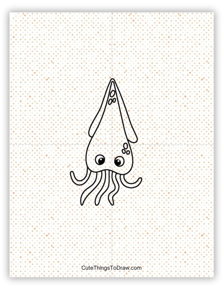 37 Cute Sea Creature Drawing Ideas - Cute Things to Draw
