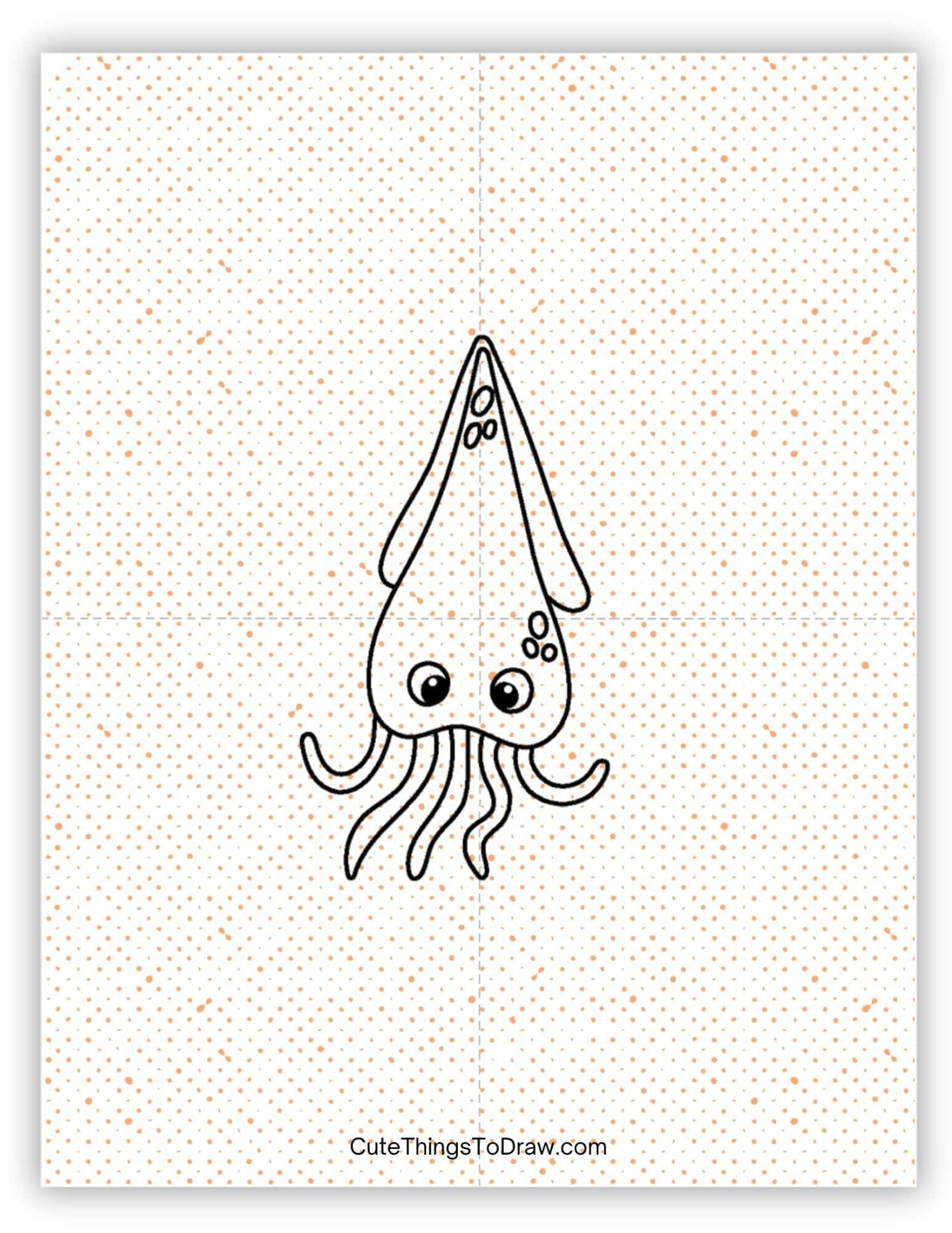 37 Cute Sea Creature Drawing Ideas - Cute Things to Draw