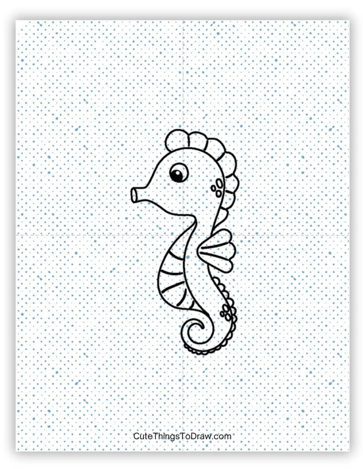 37 Cute Sea Creature Drawing Ideas - Cute Things to Draw