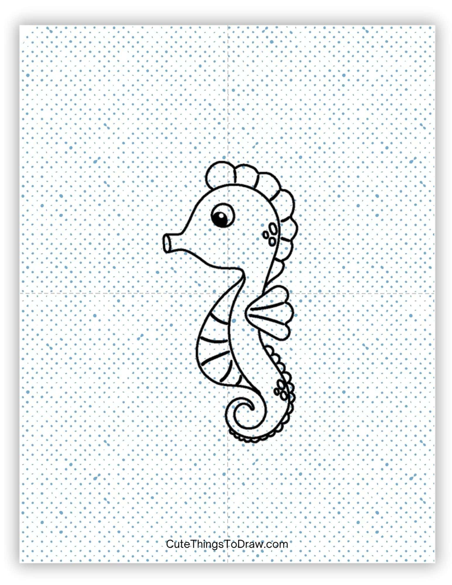 37 Cute Sea Creature Drawing Ideas - Cute Things to Draw