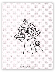 34 Cute Alien Drawing Ideas - Cute Things to Draw