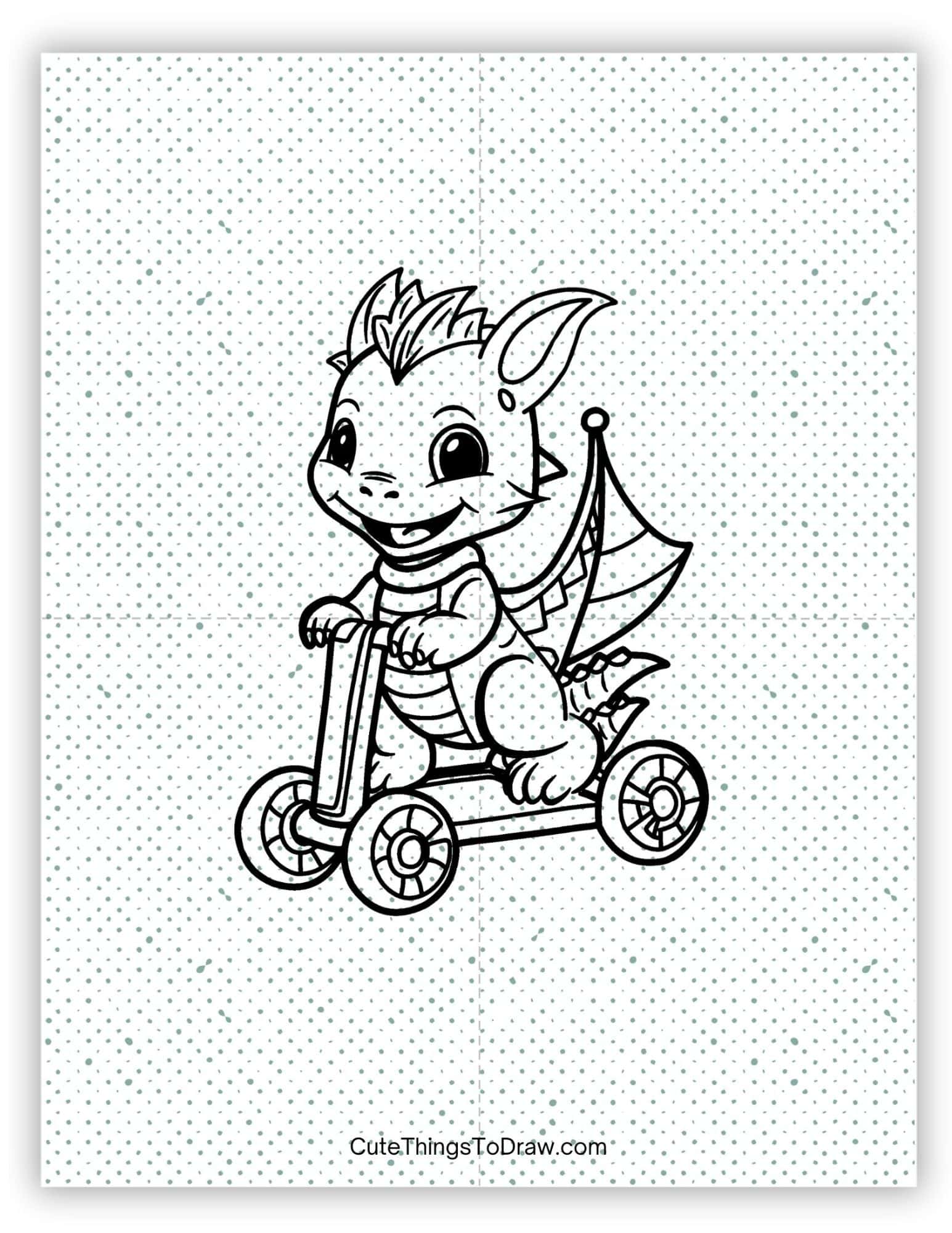 37 Cute Dragon Drawing Ideas - Cute Things to Draw