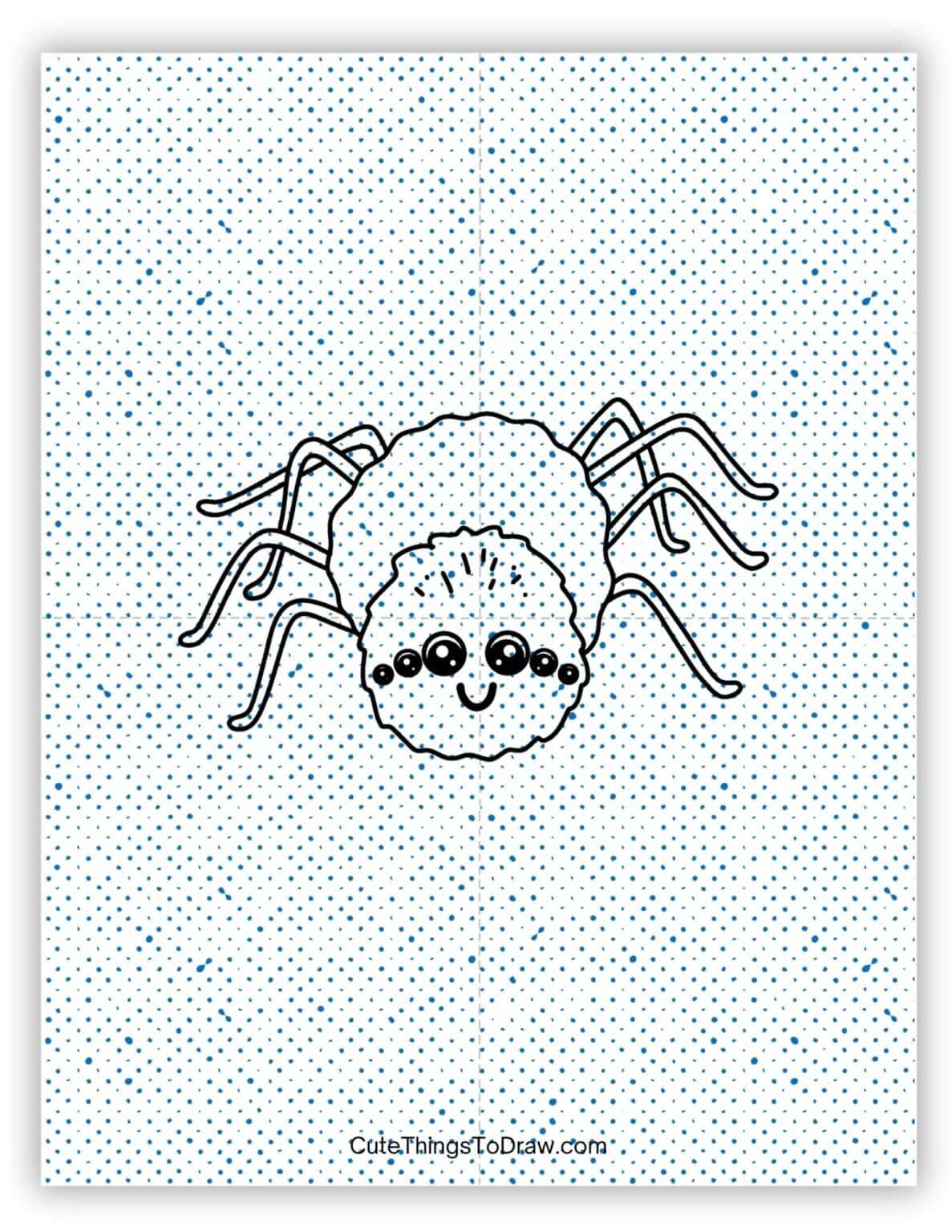 27 Cute Spider Drawing Ideas - Cute Things to Draw