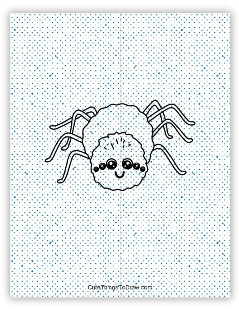 27 Cute Spider Drawing Ideas - Cute Things to Draw