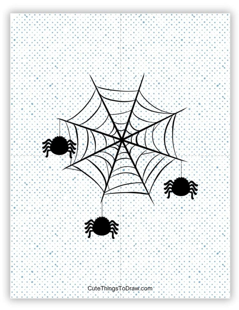 27 Cute Spider Drawing Ideas - Cute Things to Draw