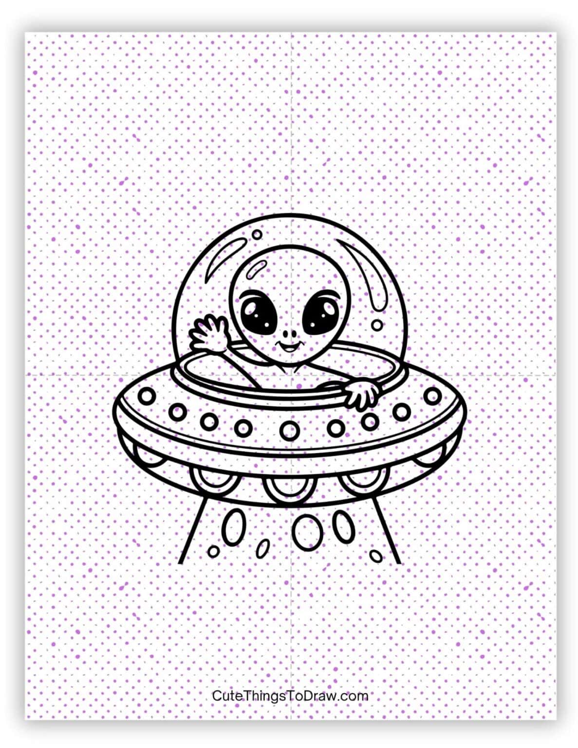 34 Cute Alien Drawing Ideas - Cute Things to Draw