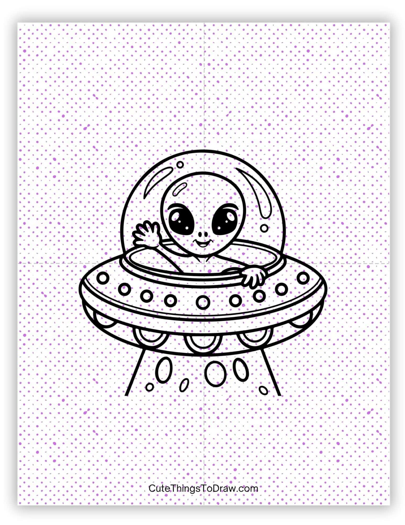 34 Cute Alien Drawing Ideas - Cute Things to Draw