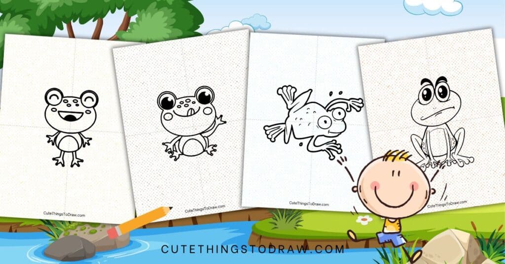 21 Cute Frog Drawing Ideas - Cute Things to Draw