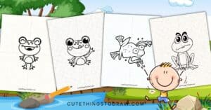 21 Cute Frog Drawing Ideas - Cute Things to Draw