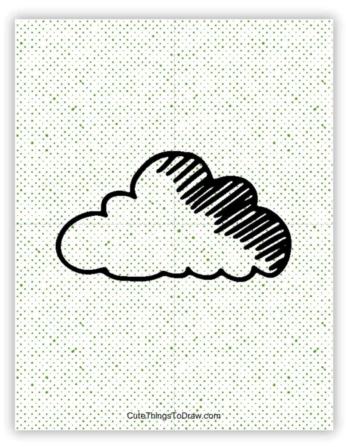 Cute Cloud Drawing Ideas - Cute Things to Draw