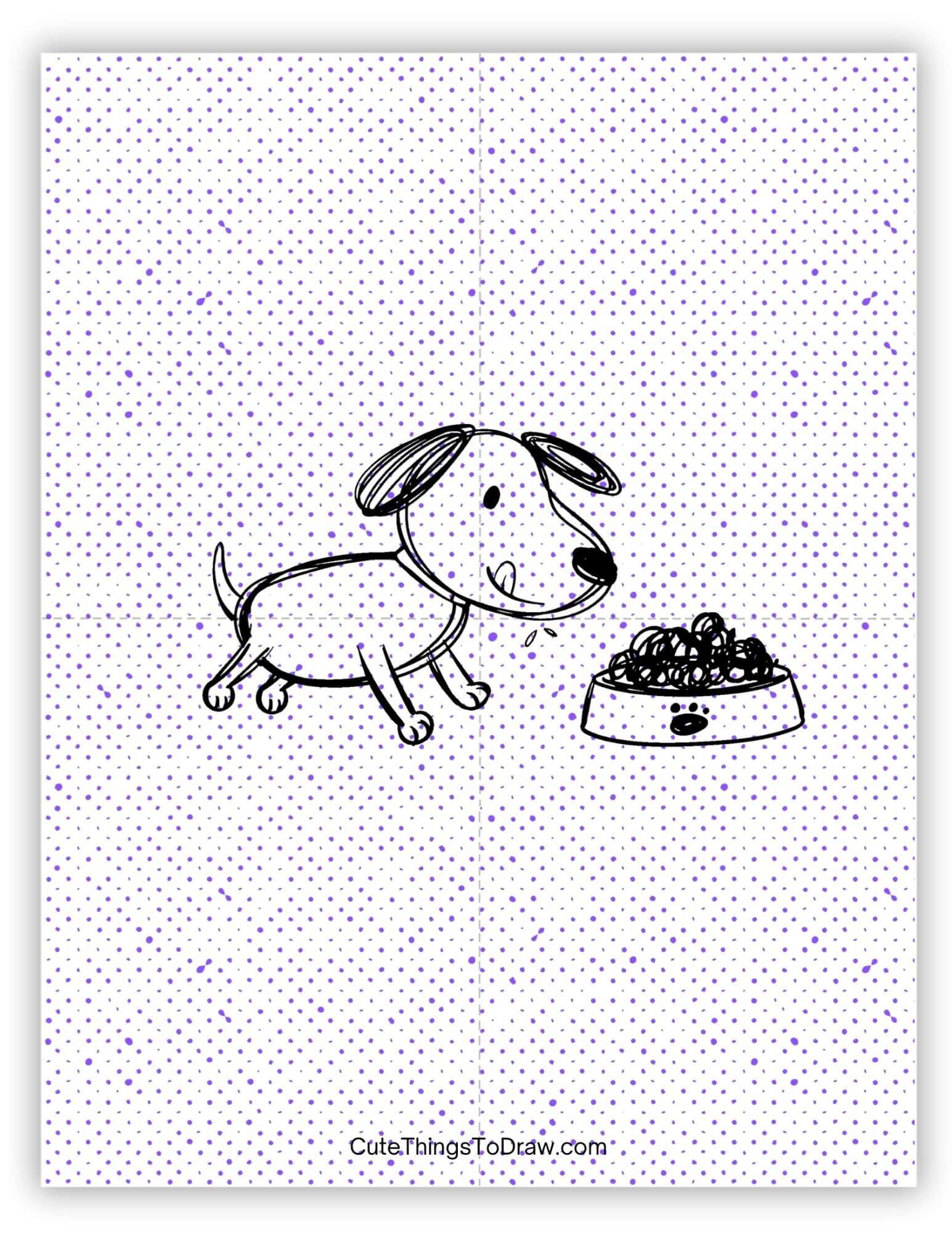 Cute Dog Drawing Ideas - Cute Things to Draw