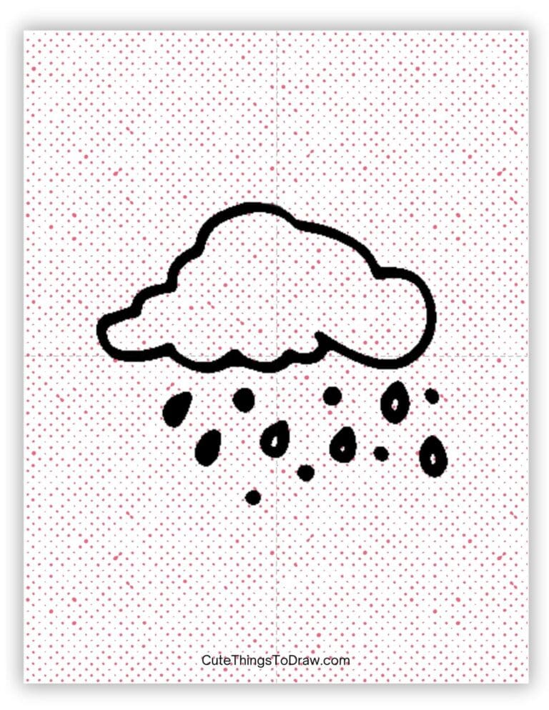 Cute Cloud Drawing Ideas - Cute Things to Draw