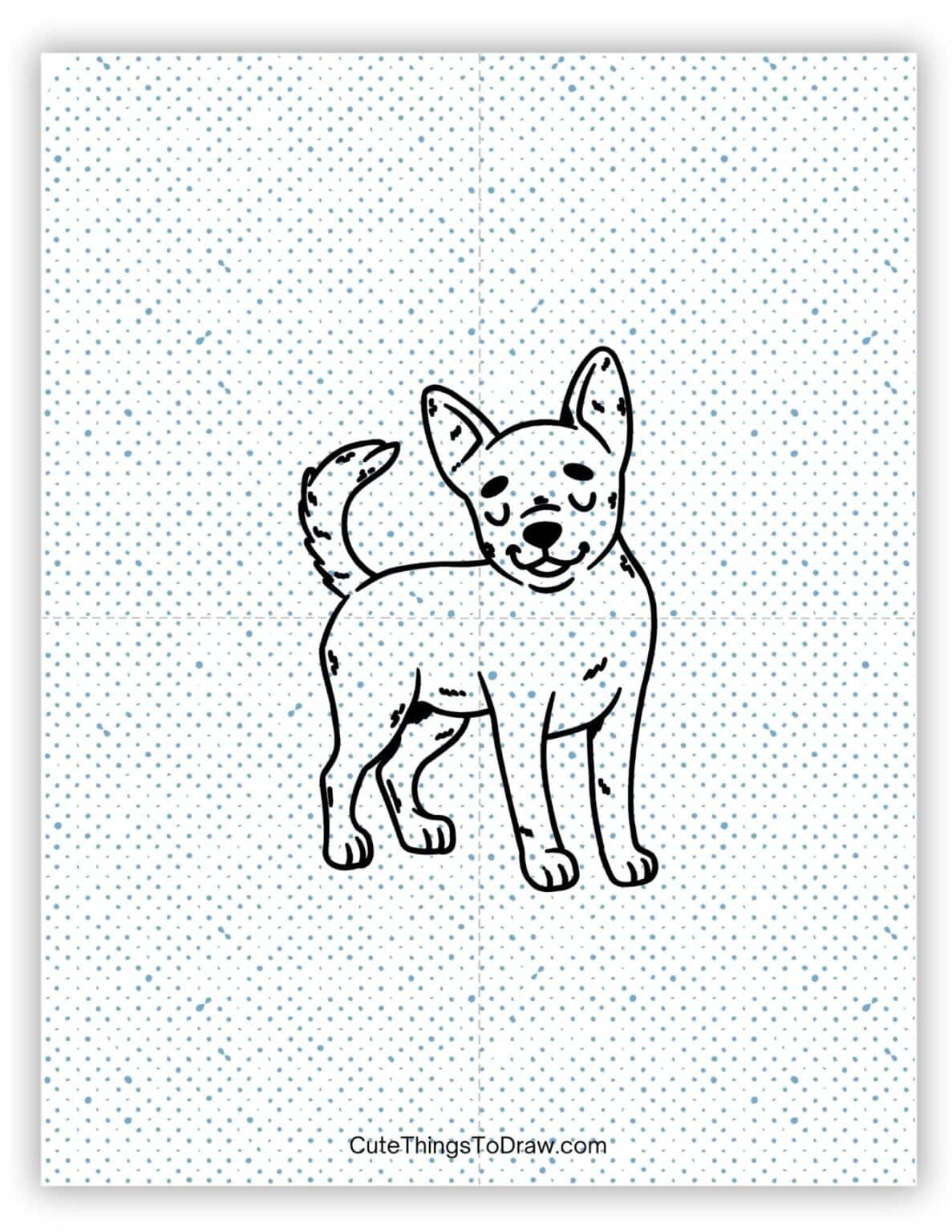 Cute Dog Drawing Ideas - Cute Things to Draw