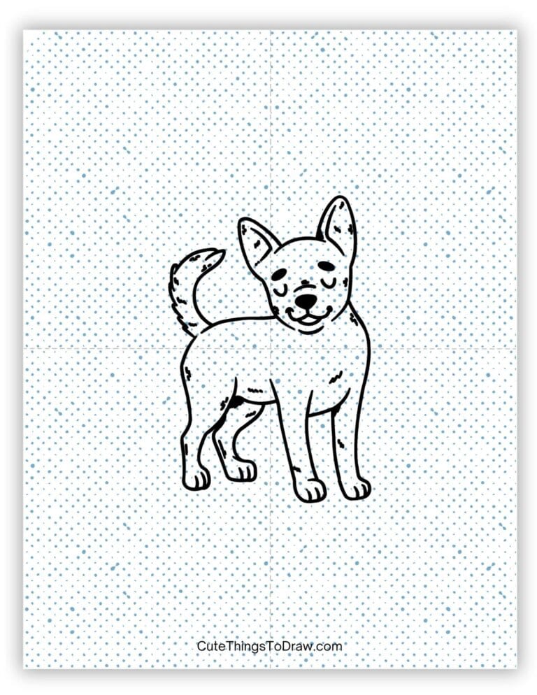 Cute Dog Drawing Ideas - Cute Things to Draw
