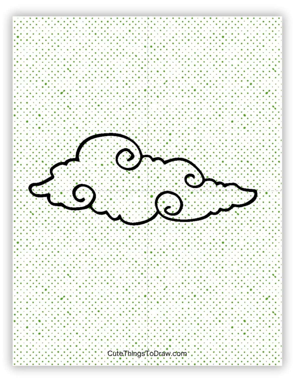 Cute Cloud Drawing Ideas - Cute Things to Draw