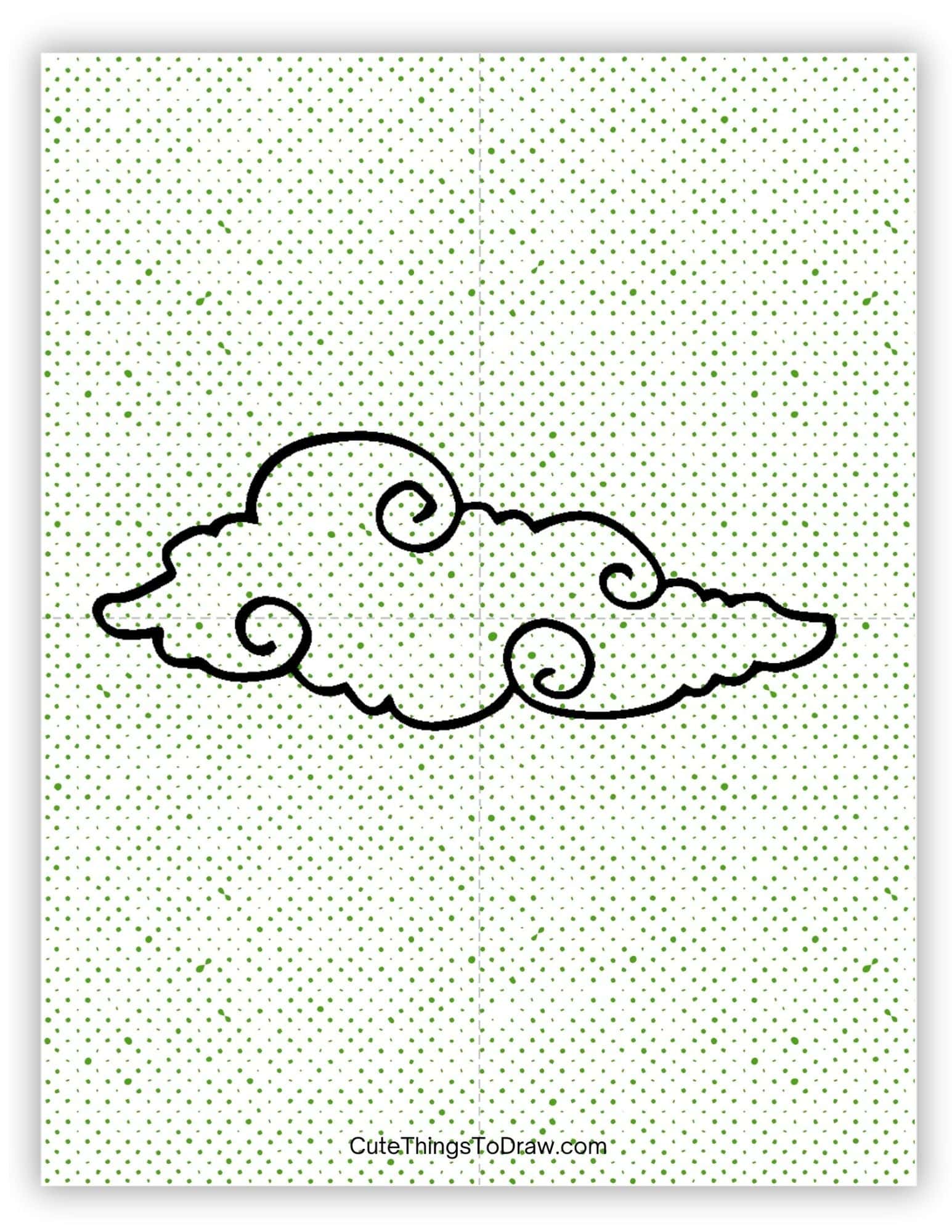 Cute Cloud Drawing Ideas - Cute Things to Draw