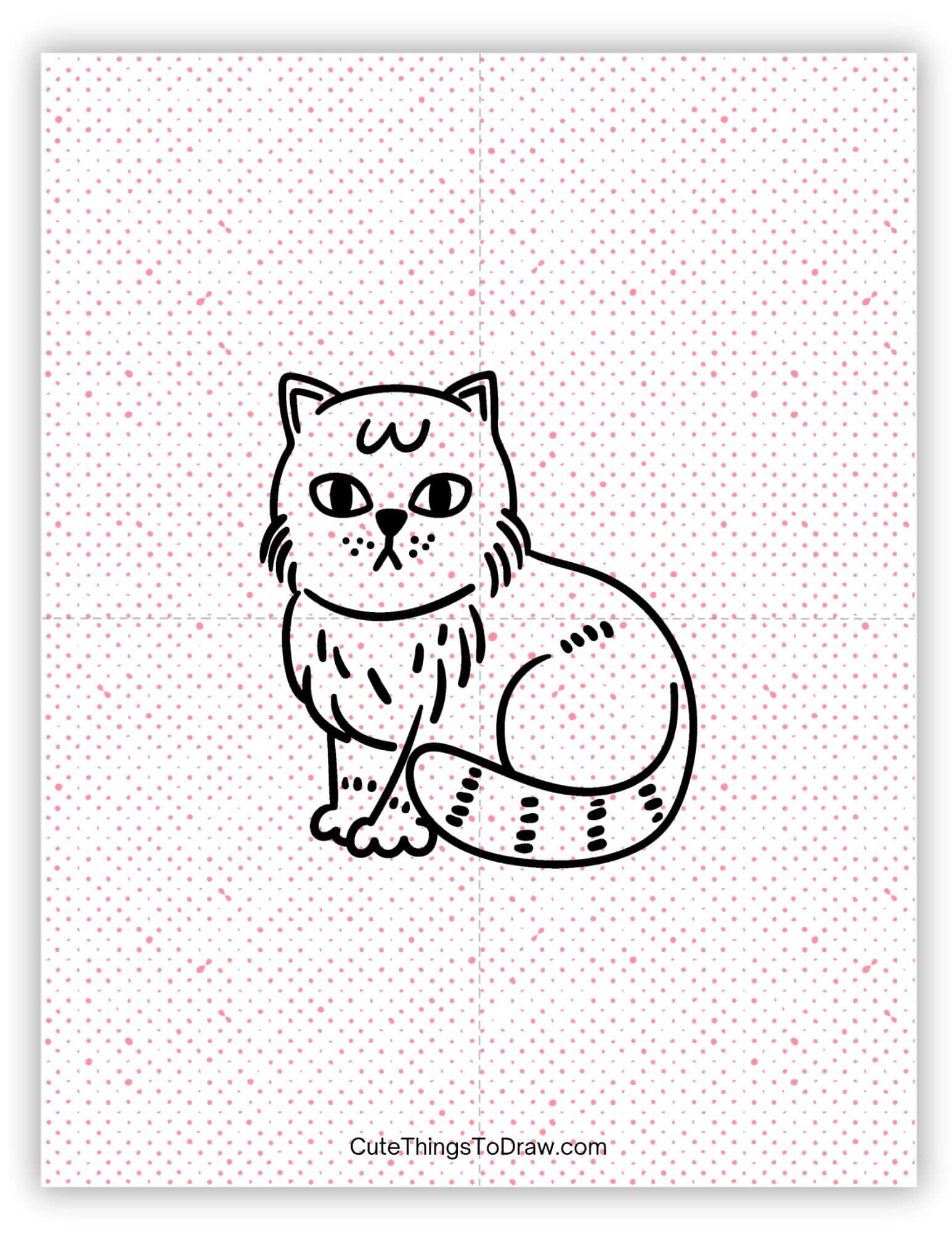 Cute Cat Drawing Ideas - Cute Things to Draw