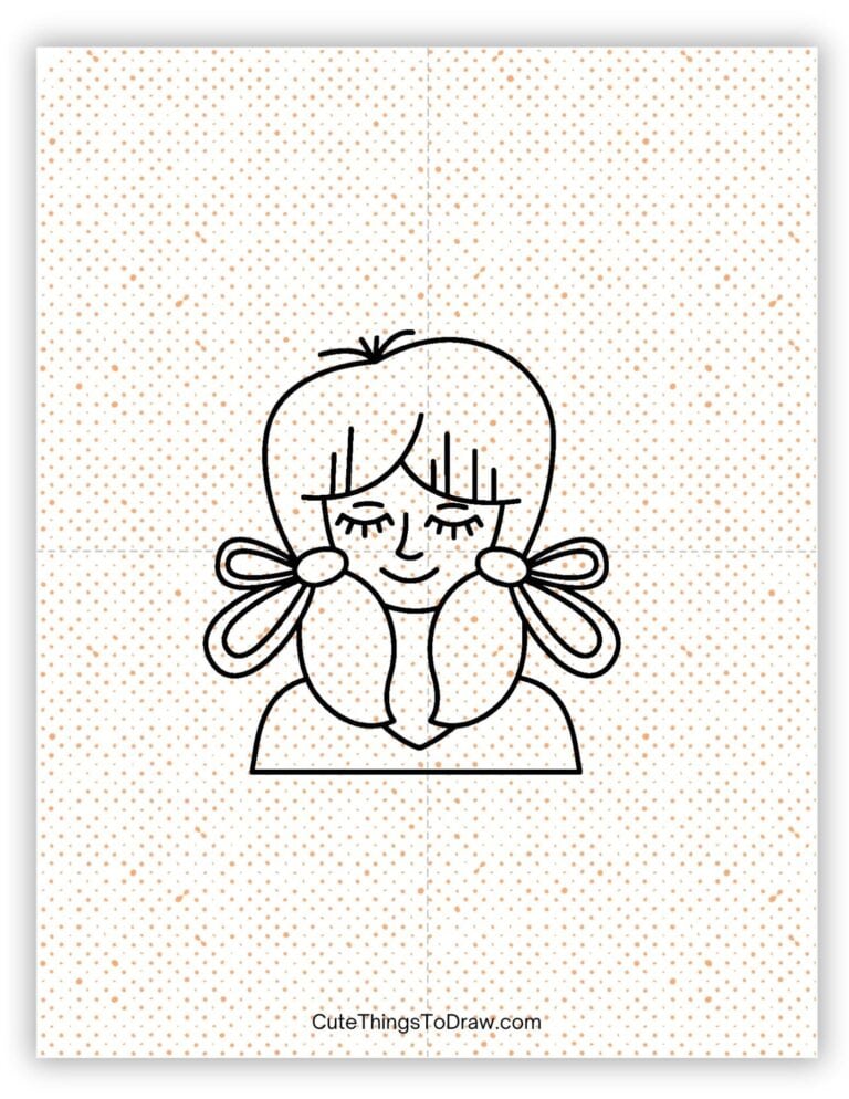 Cute Girl Drawing Ideas - Cute Things to Draw