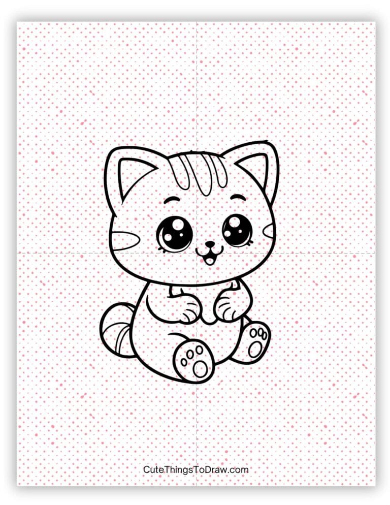 Cute Cat Drawing Ideas - Cute Things to Draw