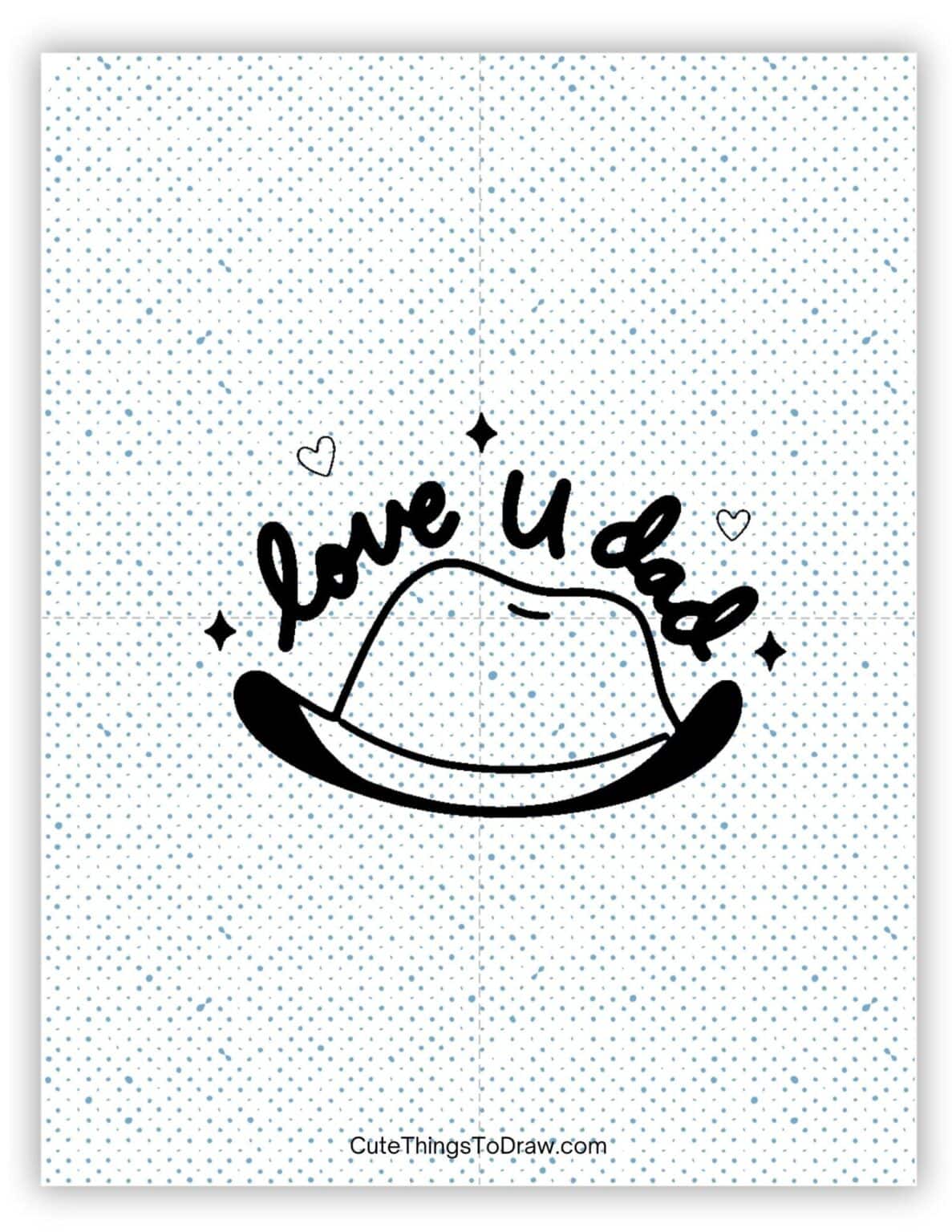 52 Cute Father's Day Drawing Ideas - Cute Things to Draw