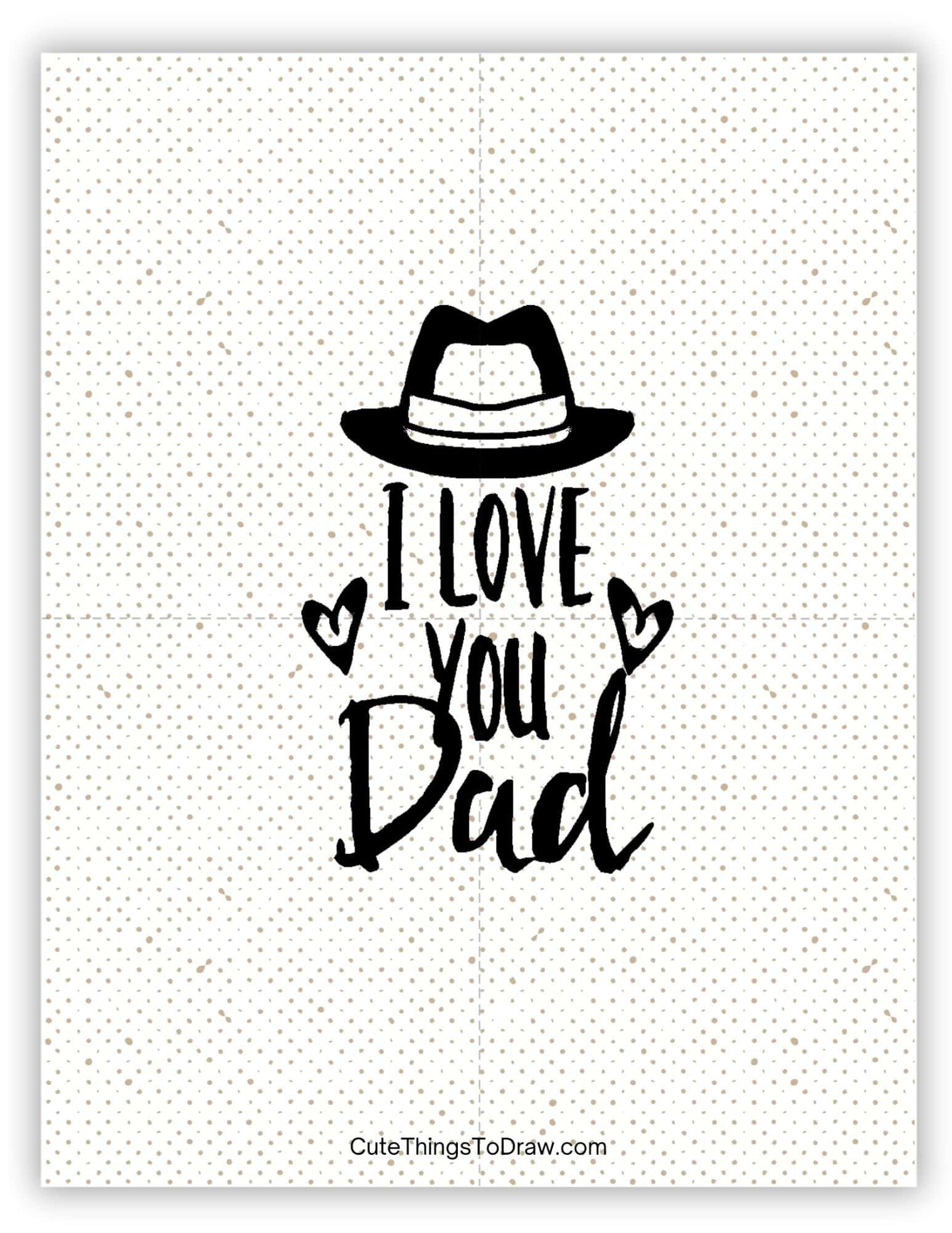 52 Cute Father's Day Drawing Ideas - Cute Things to Draw