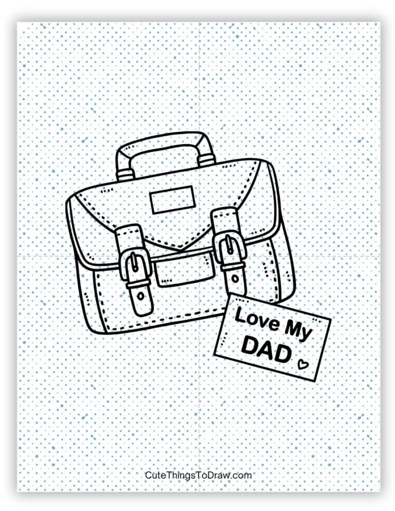 52 Cute Father's Day Drawing Ideas - Cute Things to Draw