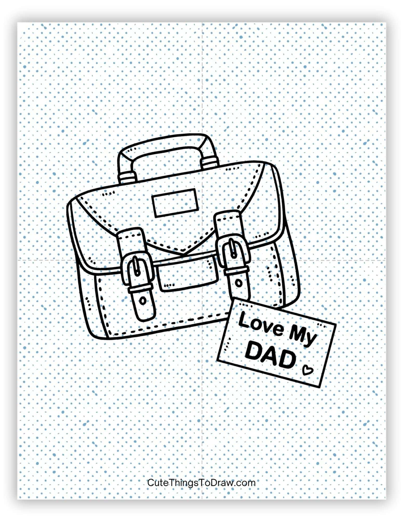 52 Cute Father's Day Drawing Ideas - Cute Things to Draw