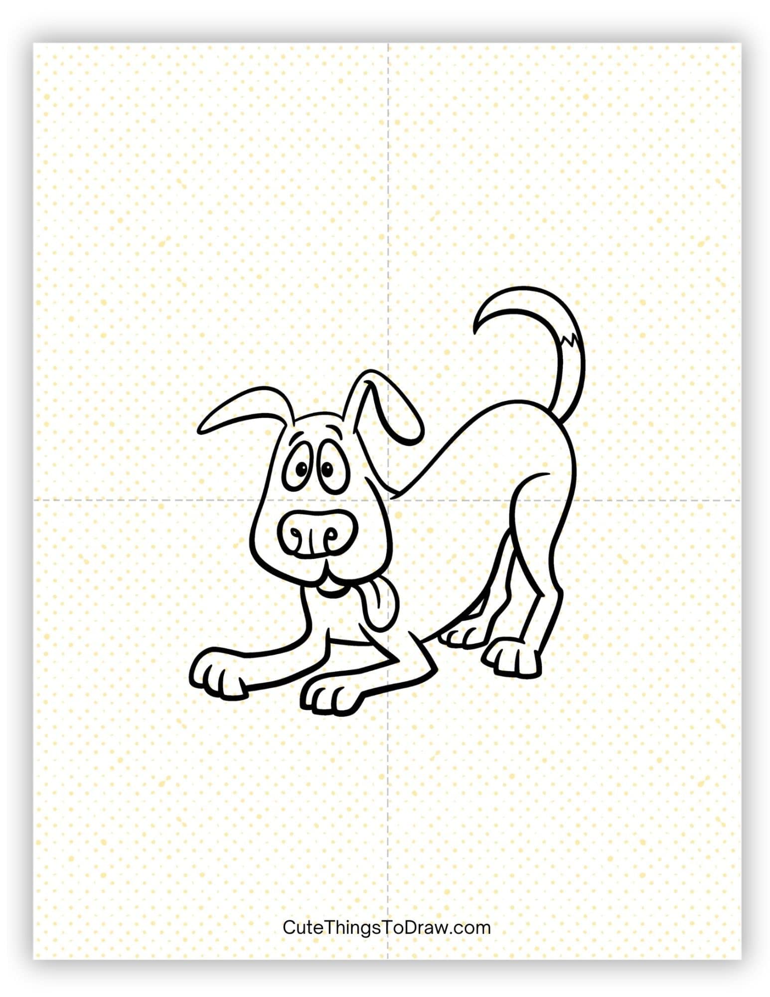 Cute Dog Drawing Ideas - Cute Things to Draw