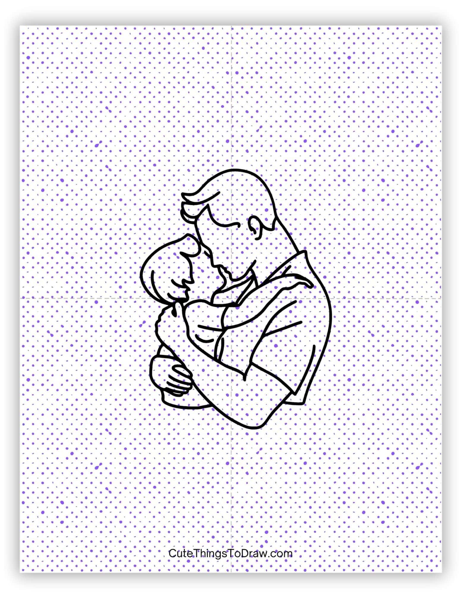 52 Cute Father's Day Drawing Ideas - Cute Things to Draw