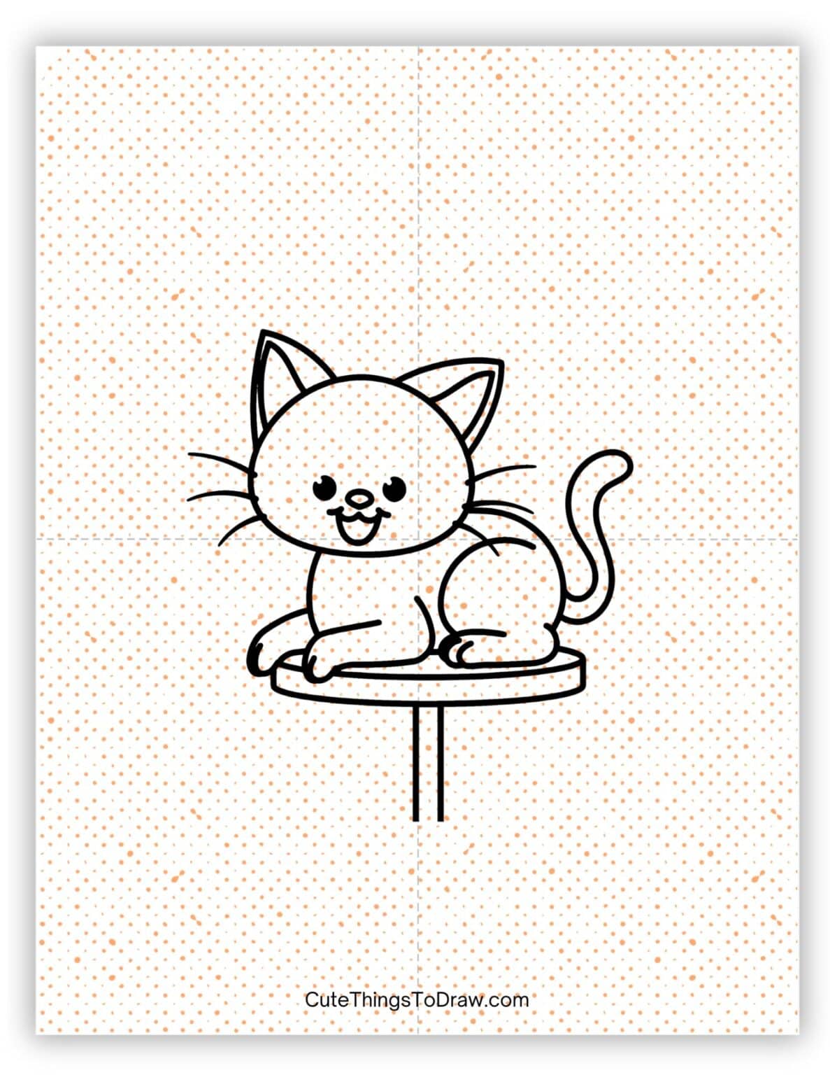 Cute Cat Drawing Ideas - Cute Things to Draw
